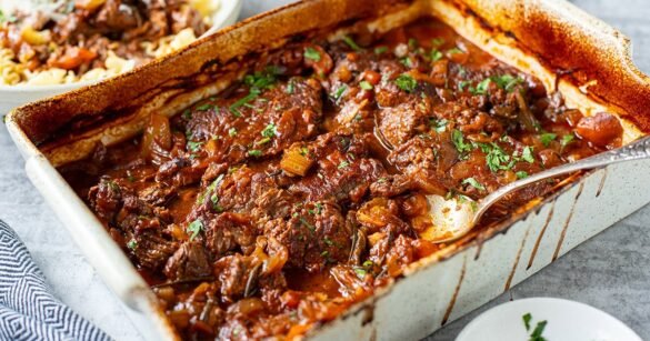 Slow-Cooked Rump Roast - FoodNetworkAi